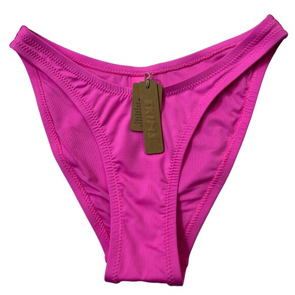 SKIMS | Swim | Skims Swim Cheeky Tanga Bottoms Taffy Womens Xxs | Poshmark